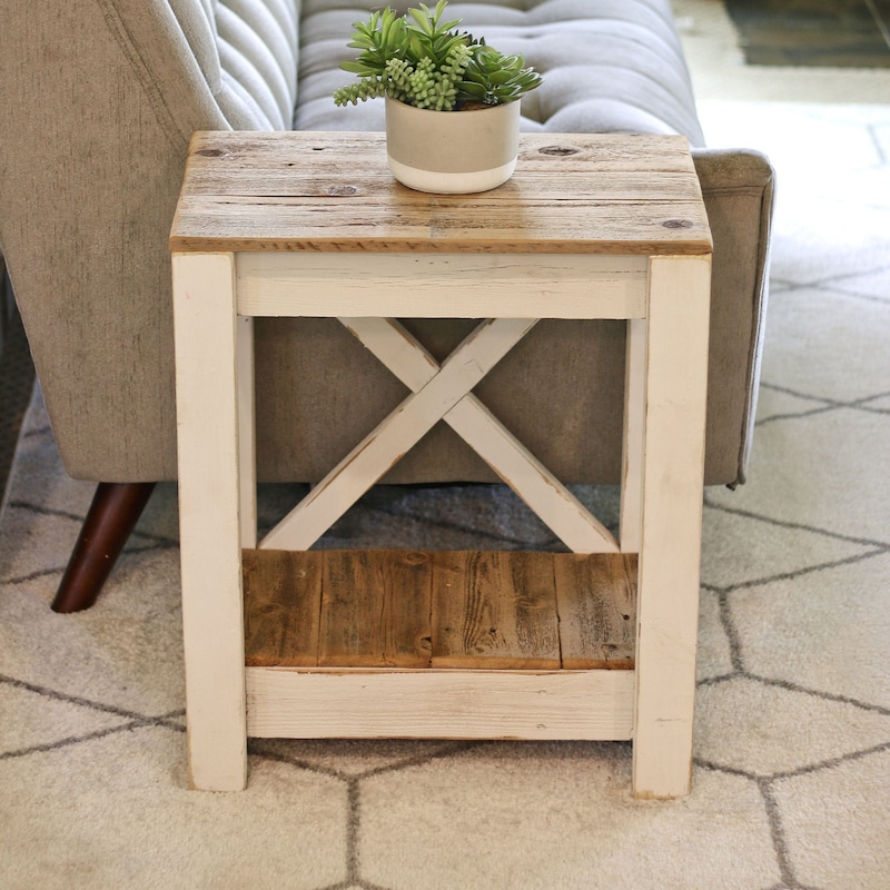 X Style End Tables - Etsy