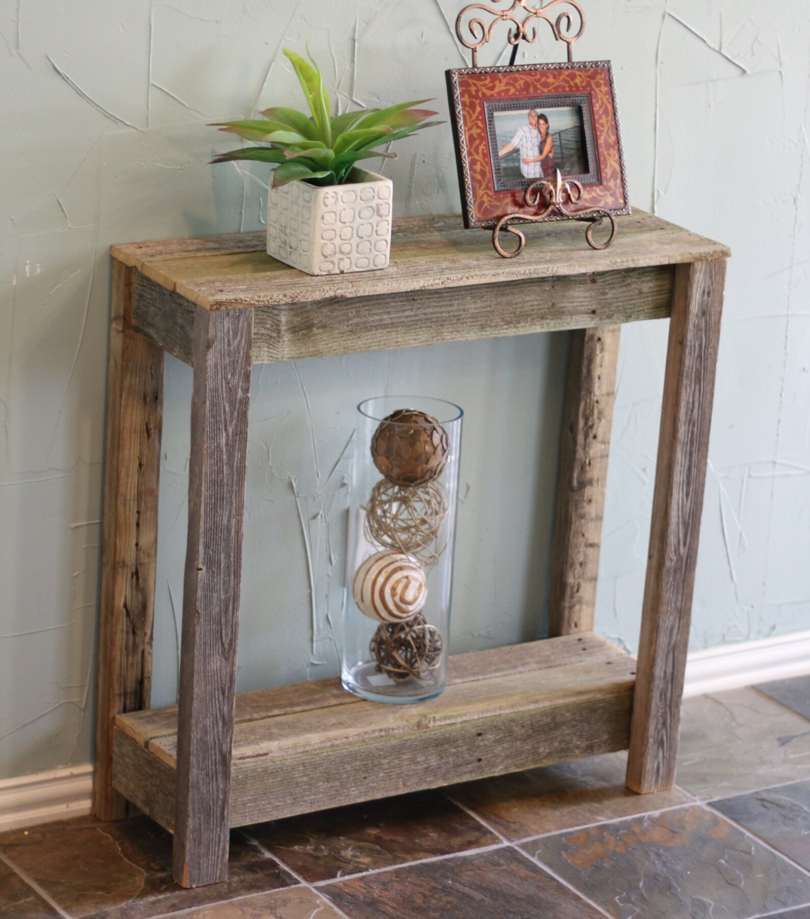 Small Natural Entry Console - Etsy
