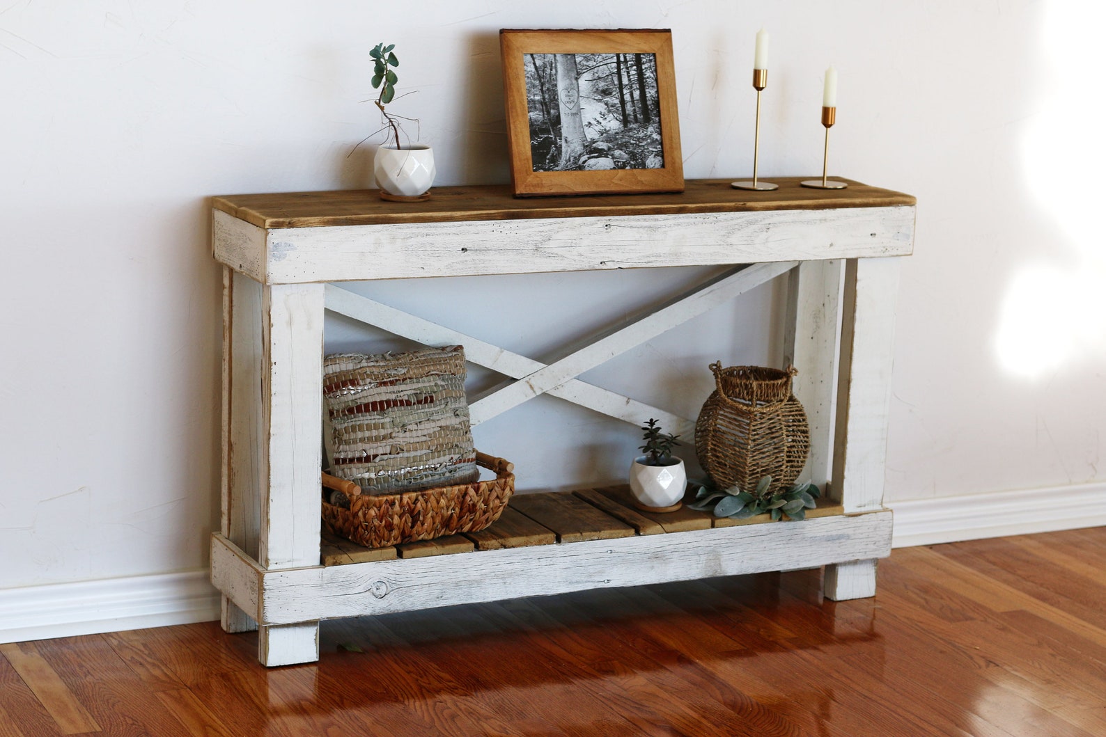 Combo X Back Console Table - Etsy