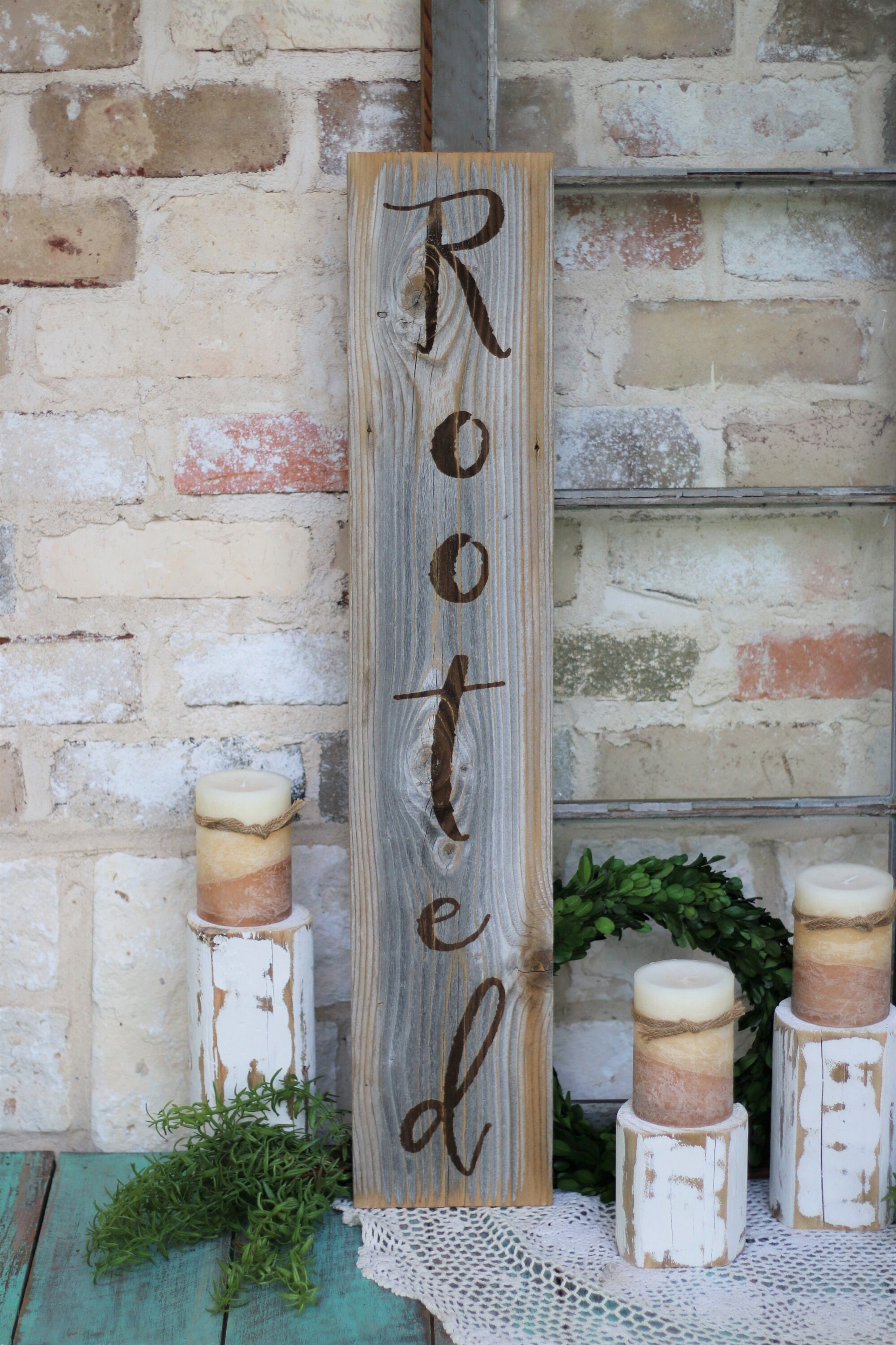 Farmhouse Vertical Signs | Etsy