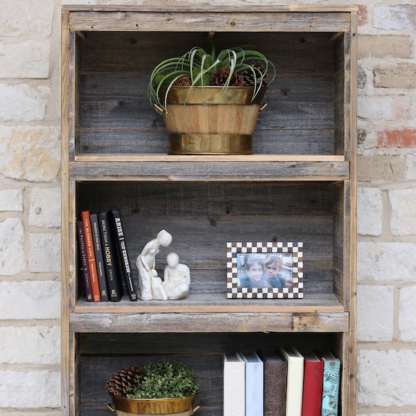 Reclaimed Bookcase - Etsy