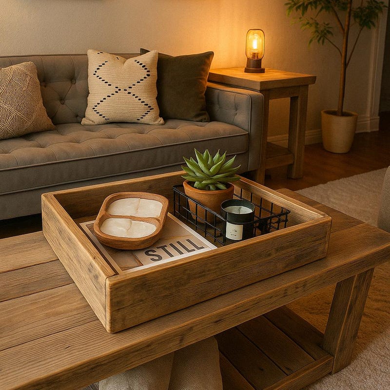 Coffee Table Tray - Etsy