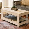 Natural A-frame Wrap Around Coffee Table - Etsy