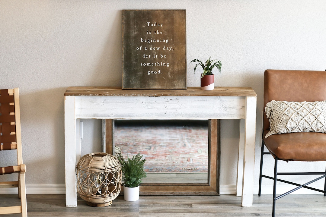 46" Open Leg Console Table - Etsy
