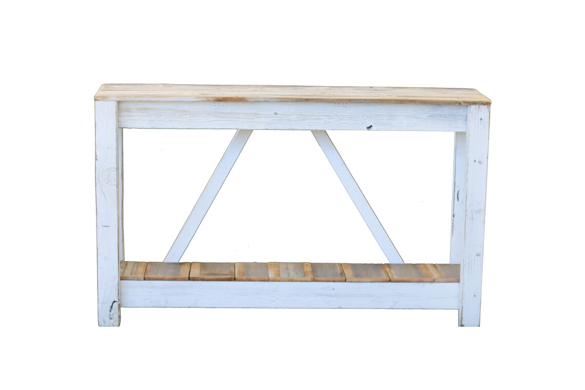 A-frame Console Table for Entryway Behind Sofa Living Room - Etsy