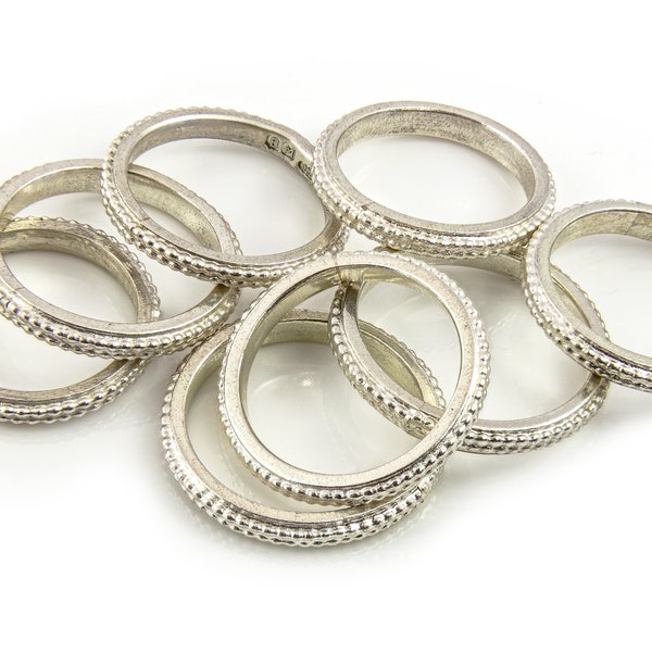 Textured Stack Ring - Etsy