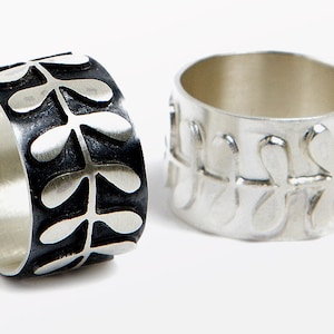 Flower Stem Ring - Etsy