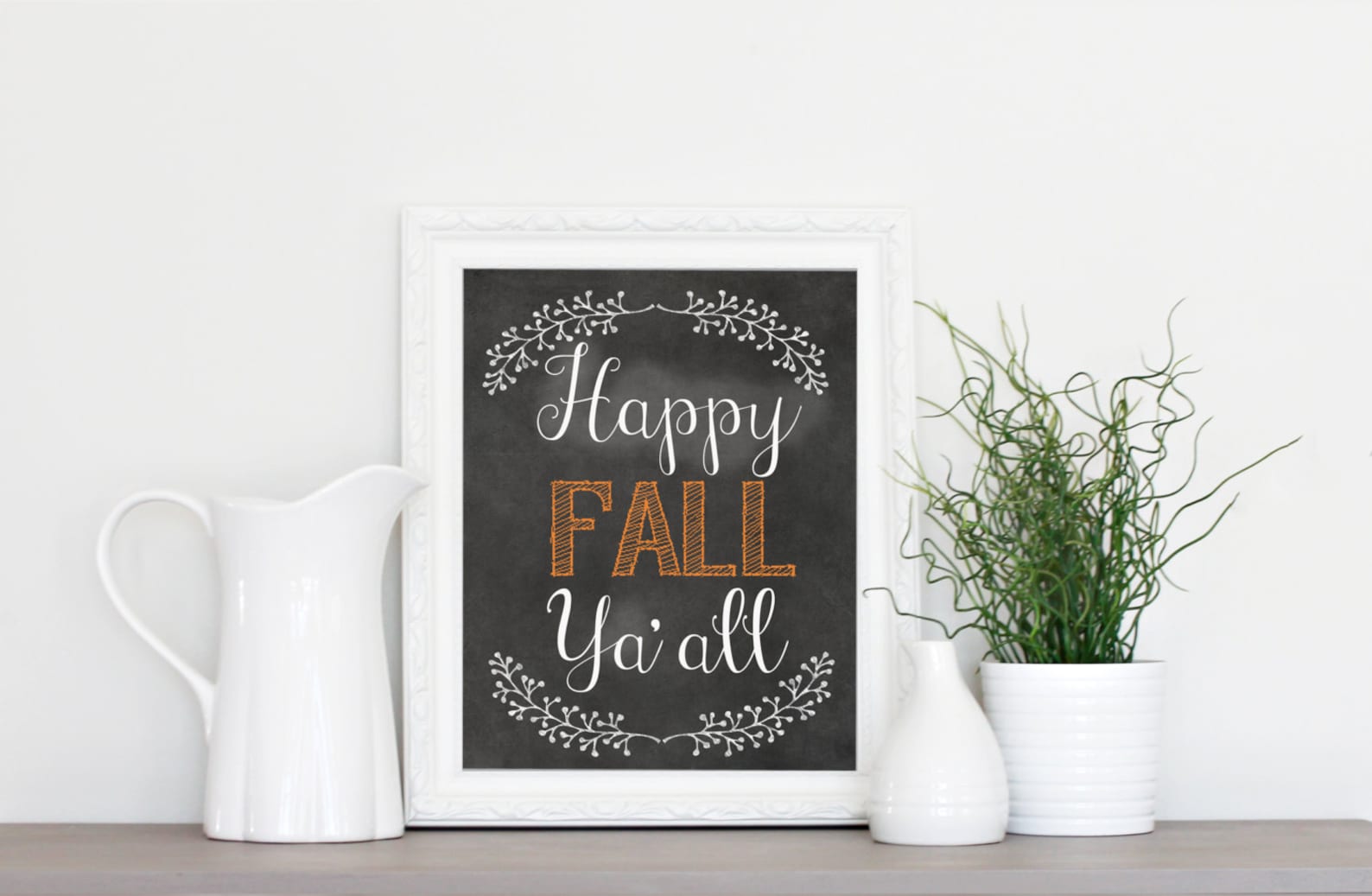 Fall Chalkboard Printable INSTANT Download Printable | Etsy