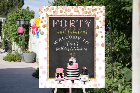 Kate Spade Party Banner Printables