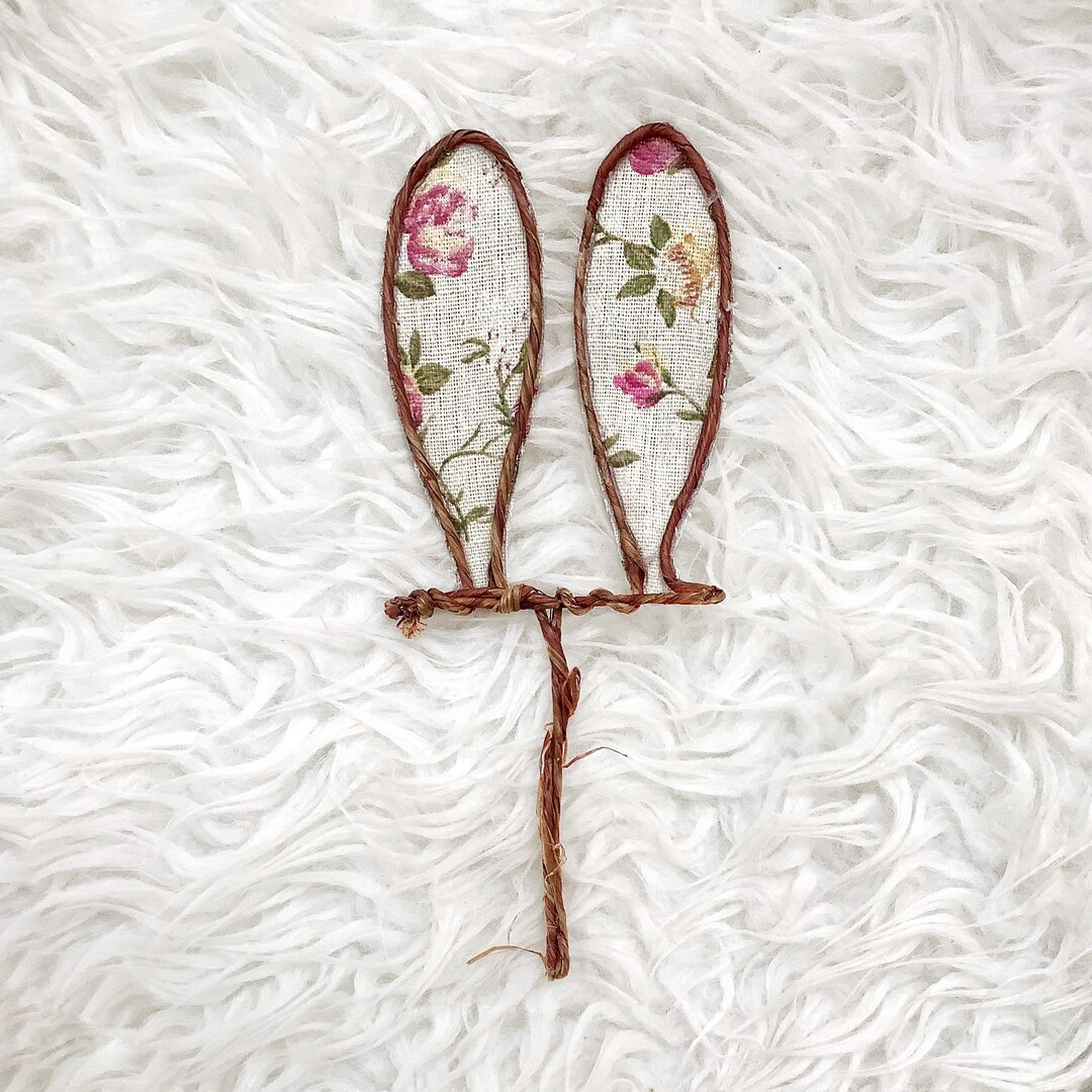 Easter Baby Shower Vintage Bunny Ear Small Cake Topper, Some Bunny is ...