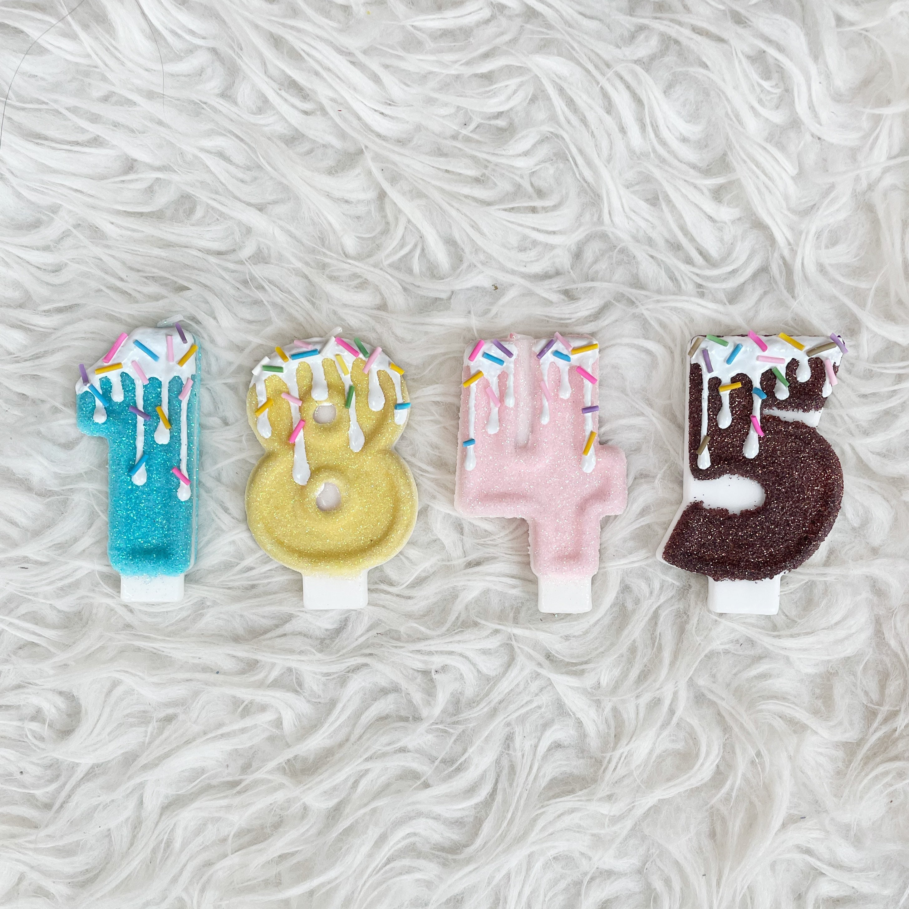 comes in any number you like Sweet ice cream glitter birthday number ...