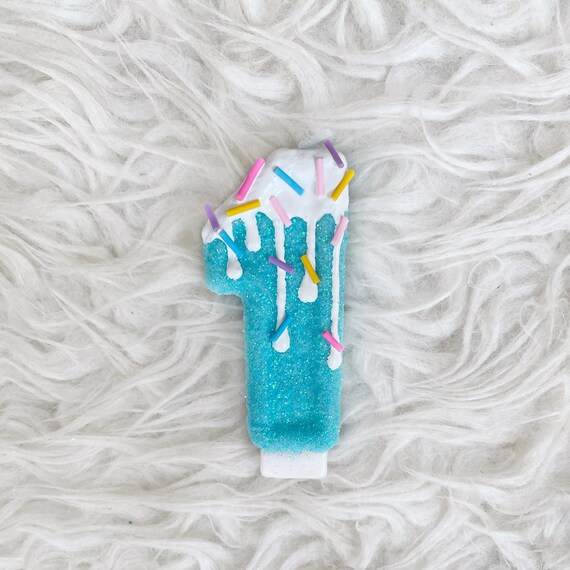 comes in any number you like Sweet ice cream glitter birthday number ...