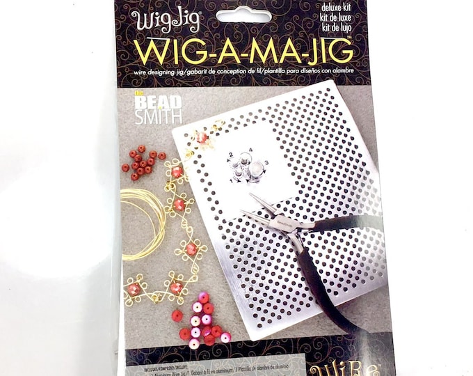 Wig-a-ma-jig Deluxe Kit, Thing-a-ma-jig the Beadsmith With Instructions ...