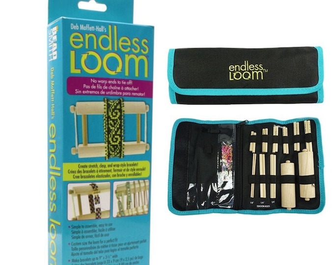 Endless Loom Kit, Endless Bracelet Bands, Extra Small Rods. No Warp ...