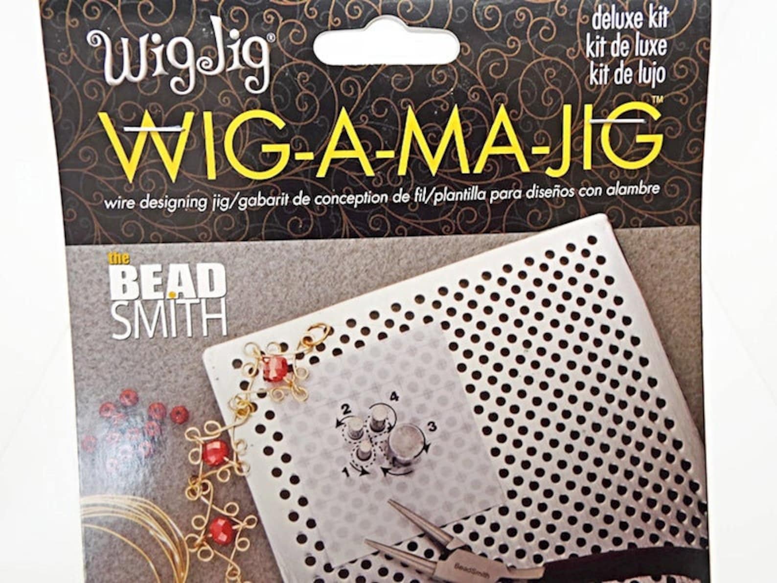 Wig-a-ma-jig Deluxe Kit Thing-a-ma-jig the Beadsmith With - Etsy UK
