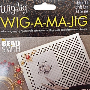 Wig-a-ma-jig Deluxe Kit, Thing-a-ma-jig the Beadsmith With Instructions ...