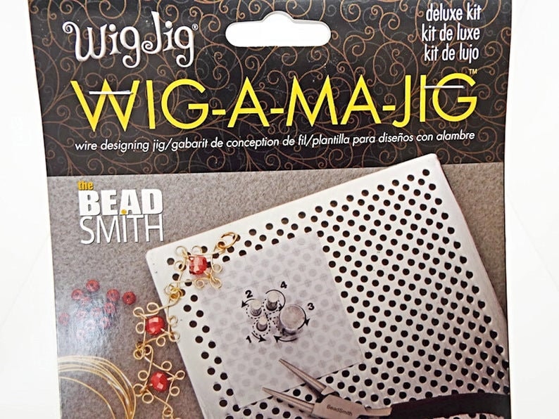 Wig-a-ma-jig Deluxe Kit Thing-a-ma-jig the Beadsmith With | Etsy