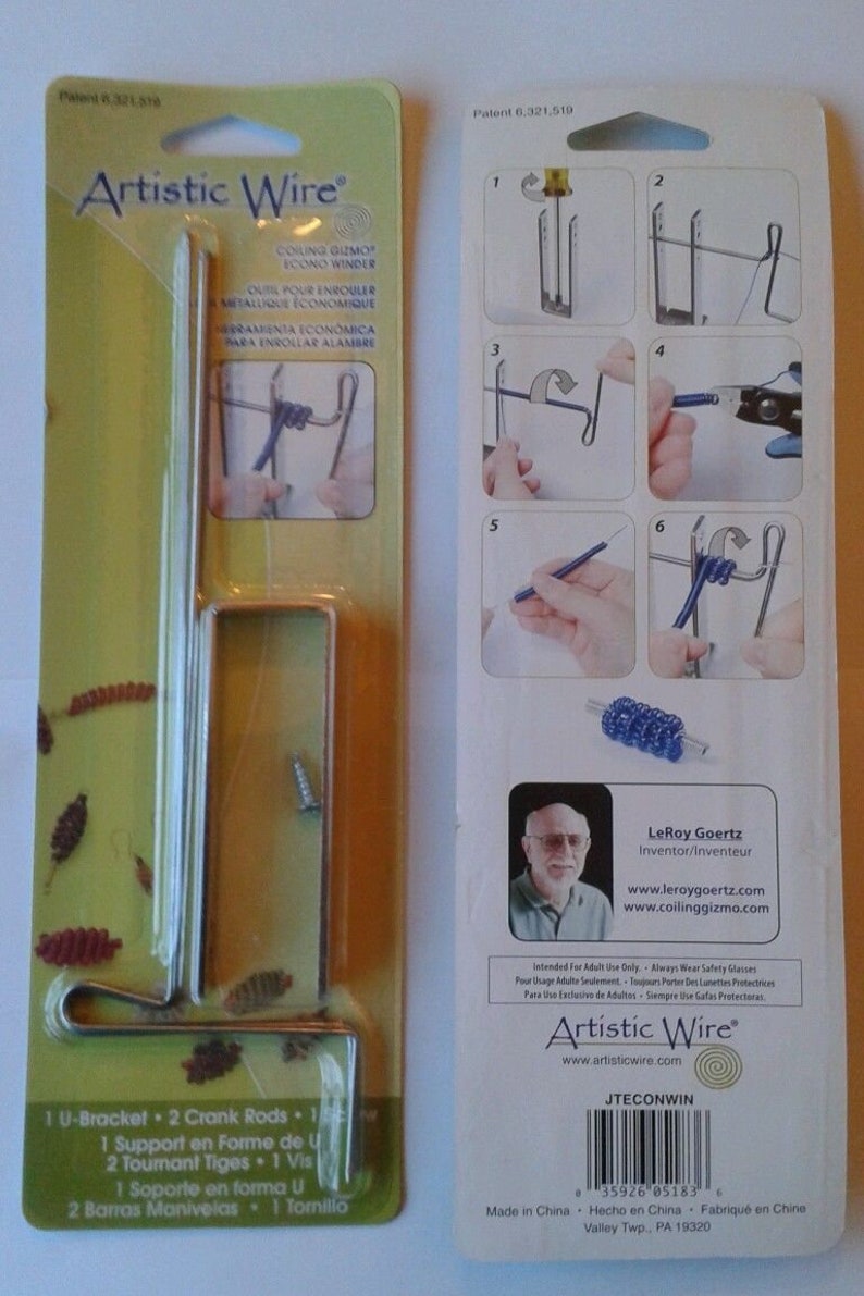 Artistic Wire Coiling Gizmo econo Winder Bead Maker | Etsy UK