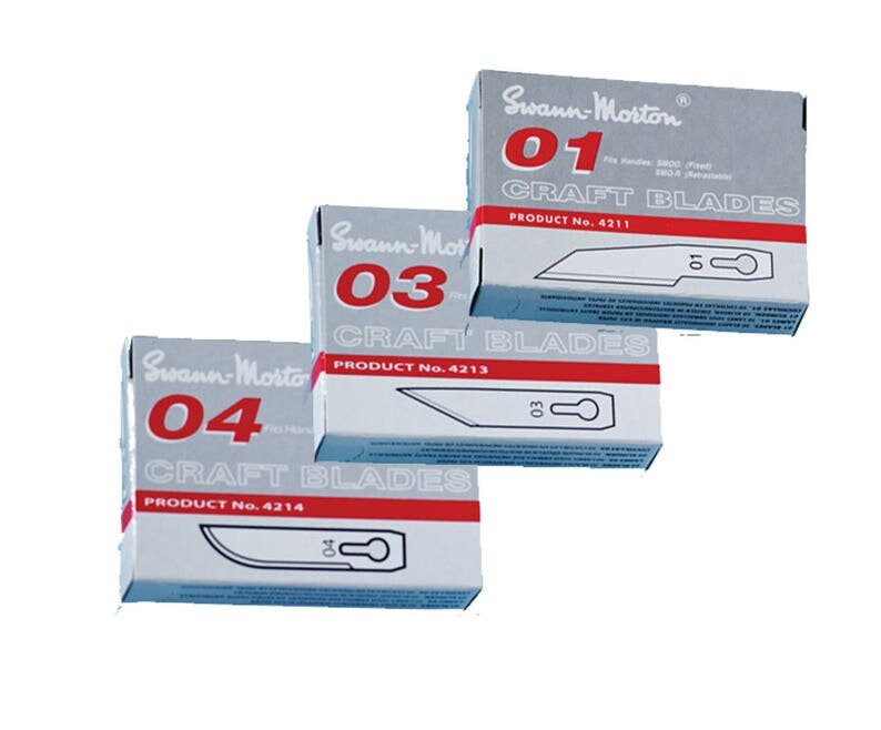 Swann Morton Heavy Duty Craft Blades (SM01, SM02, SM03 & SM04) - Etsy UK