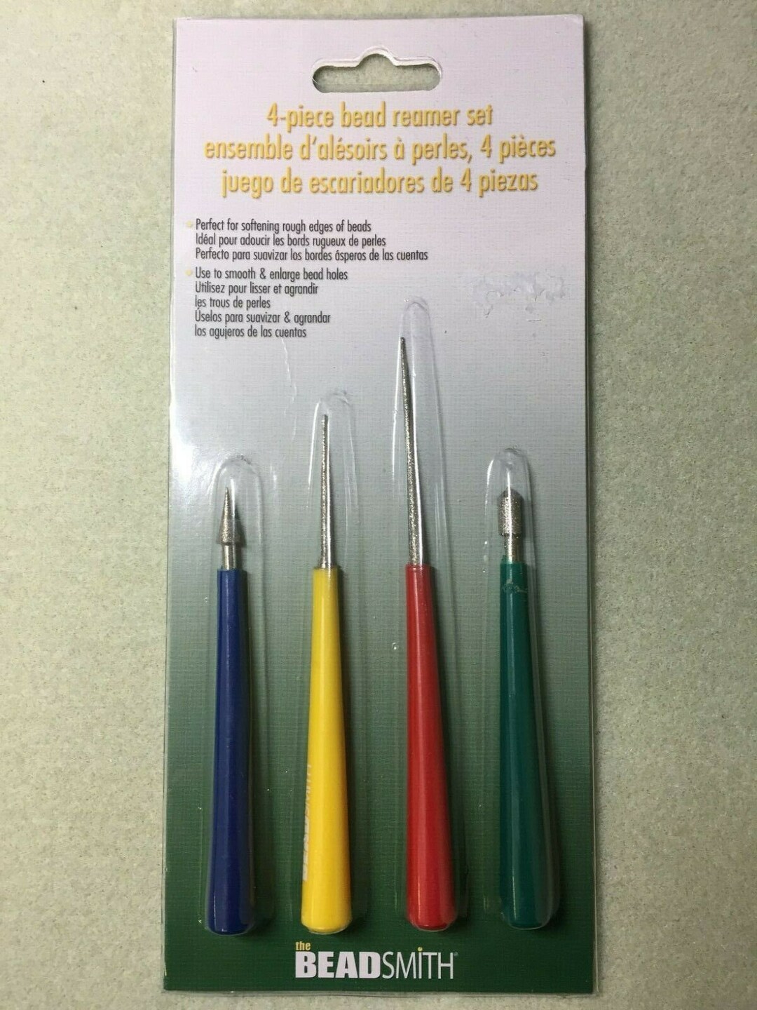 Beadsmith 4-piece Reamer Set, Jewellery Making & Crafting Tools, Hobby ...