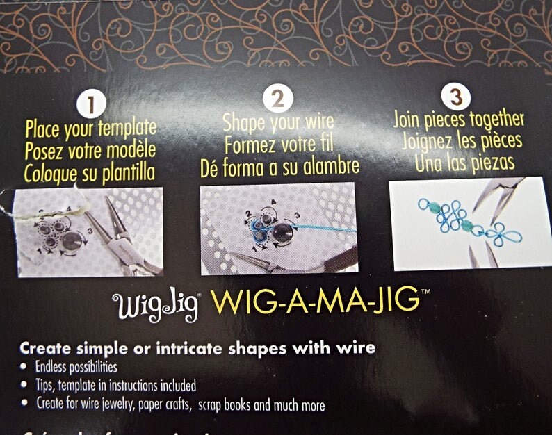 Wig-A-MA-Jig Deluxe Kit Thing-A-MA-JIG the Beadsmith With | Etsy