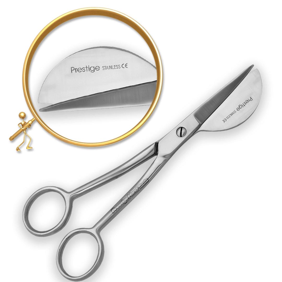 Prestige Duckbill Applique Scissors Embroidery Dressmaking Curved ...