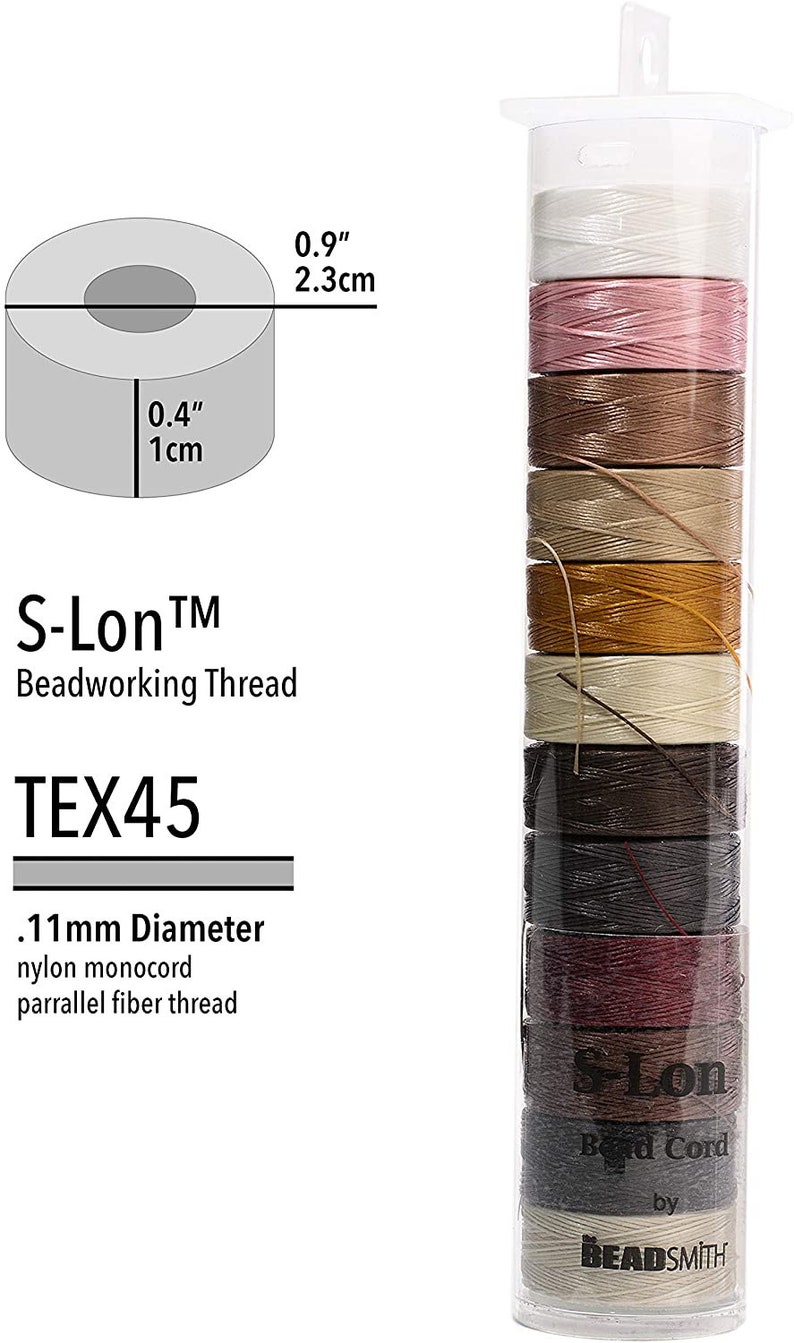 S-LON Beading Thread Variety Pack Set of 12 Pcs One Size,beading ...