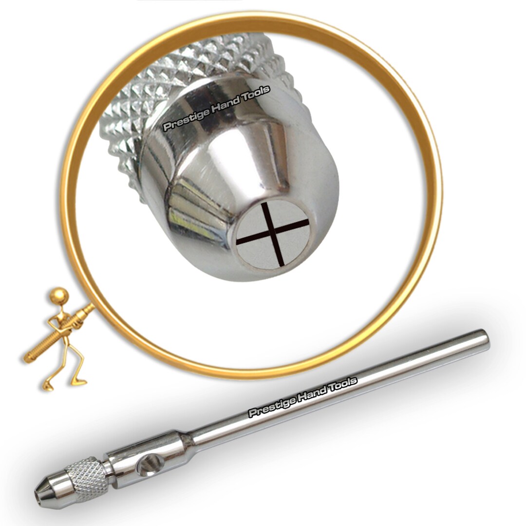 Prestige Mini Micro Pin Vise Hand Vice Fixed Collet 0 Mm to 0.70 Mm ...