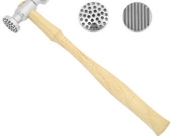 Prestige Texturing Hammer Textured Metal Design Jewellery | Etsy