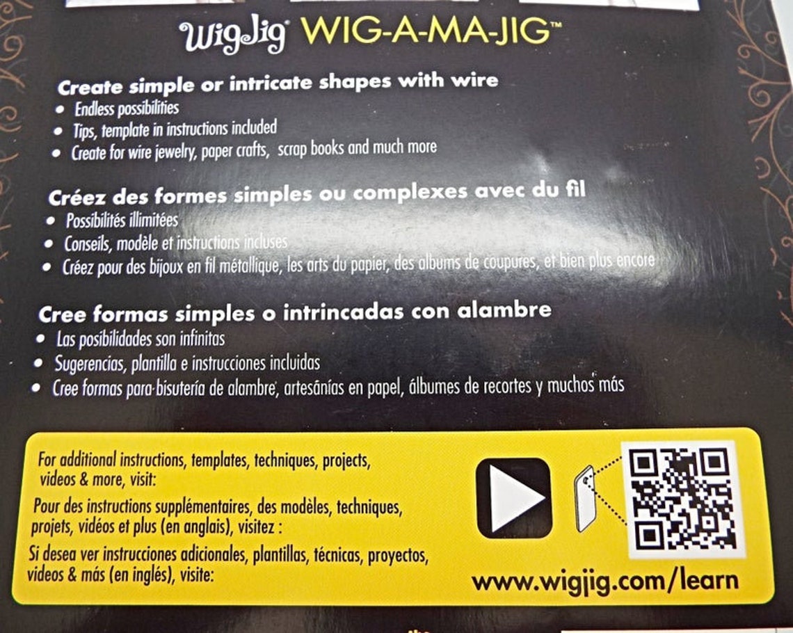 Wig-a-ma-jig Deluxe Kit, Thing-a-ma-jig the Beadsmith With Instructions ...