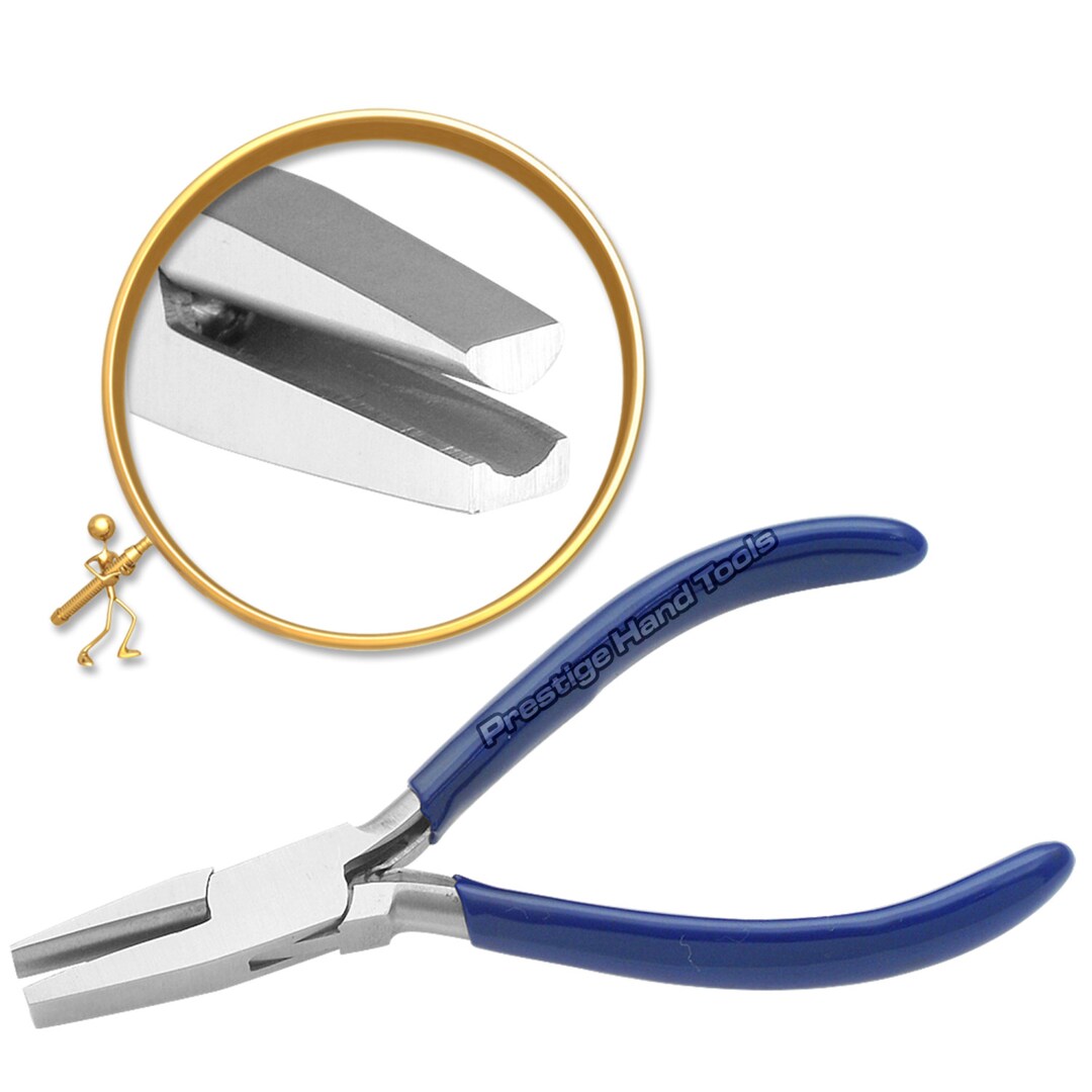 Forming Half Round and Concave Nose Pliers Ring Bending Looping ...