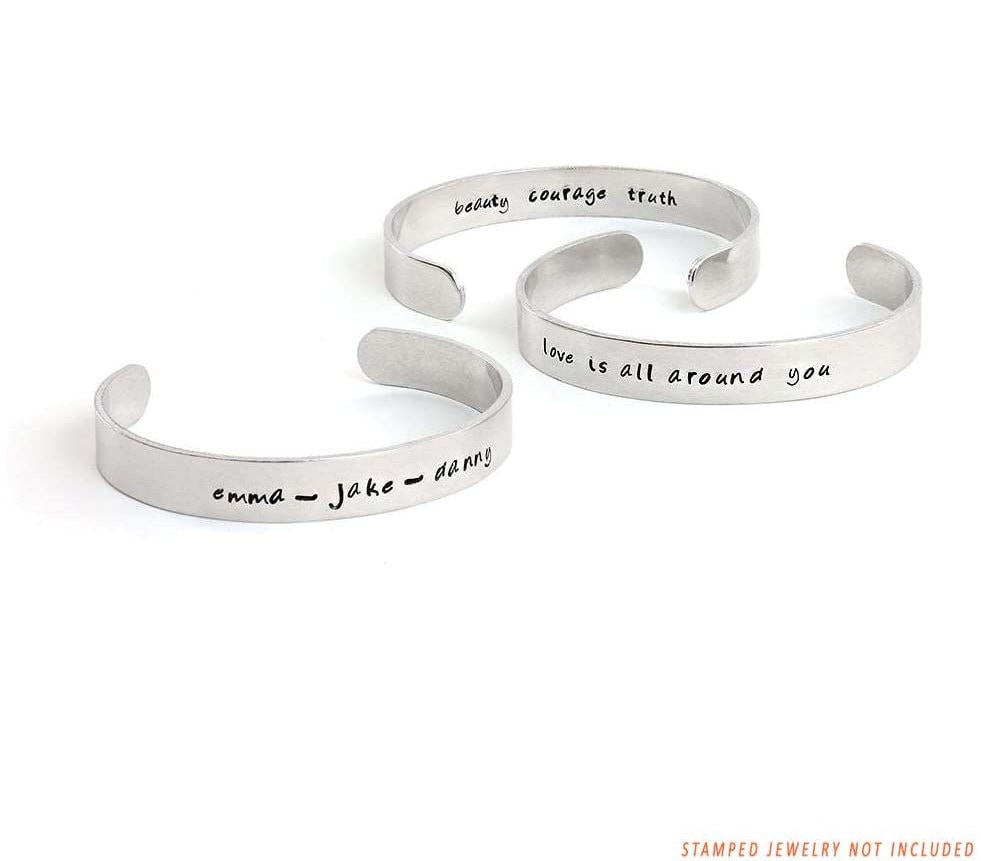 Impressart Bridgette 3mm Lowercase Letter Metal Stamp 27 Pc - Etsy UK