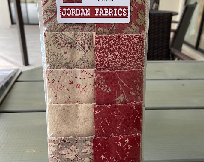 Log Cabin Quilt Kit. Pre-cut for 12 Blocks. Makes a 29" X 39" Quilt. Precision Hand Cut by ...