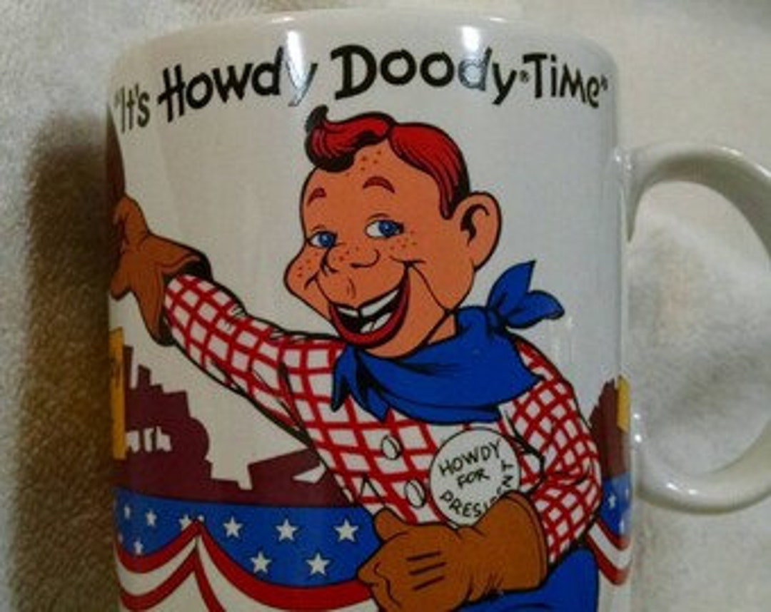 It's Howdy Doody Time for President!!!!!!!!!!!!!!!!!!!!! Vintage 1988 3 ...