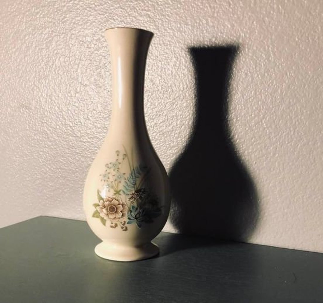 LENOX Made USA Fine China Purple FLOWERS Special Series 8 1/4"h Vase - Etsy