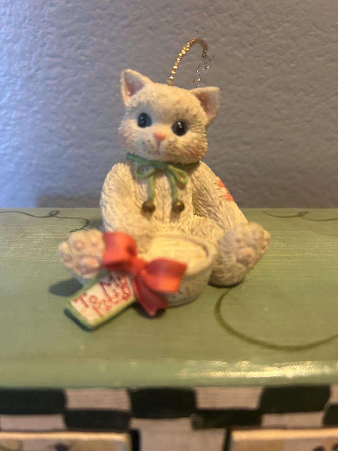 Calico Kitten Rare "to MY Kitty" 1995 Pricilla Hillman for Enesco - Etsy