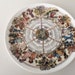1981 Calendar Plate by Deborah Bell Jarratt, Fine English Porcelain, 12 ...