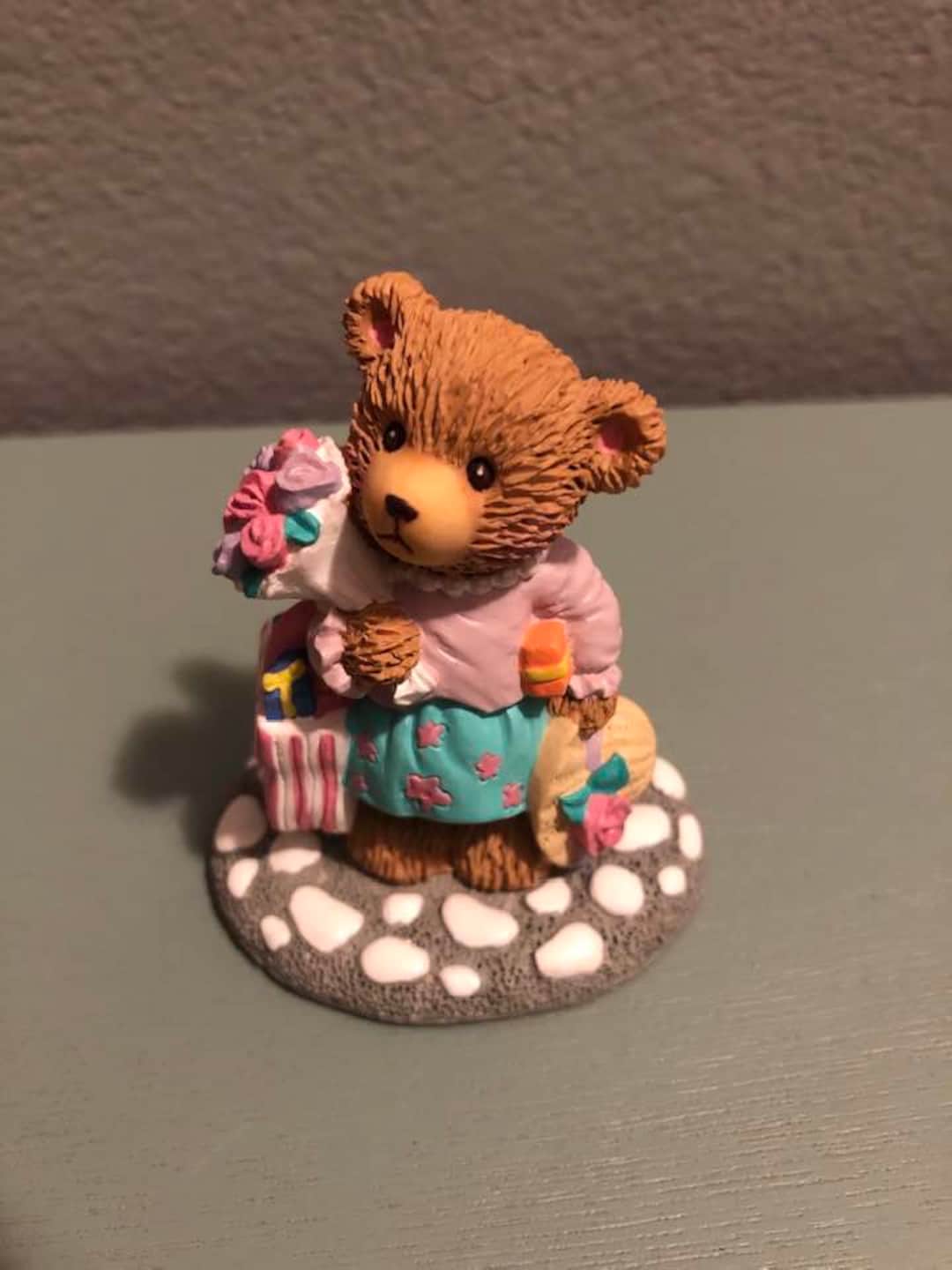 Russ Berrie and Company Collectible Bear "the Joy of Shopping" - Etsy