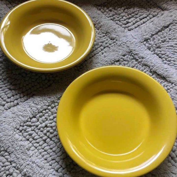 Yellow Bowls - Etsy