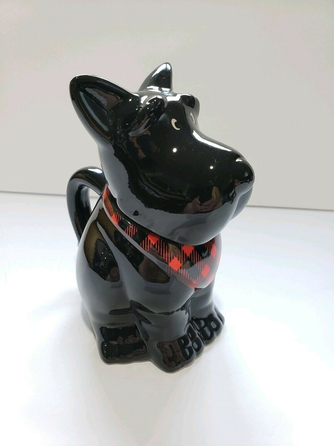 Vintage MSRF Design Studio's Scottie Dog Checkerboard Coffee Mug - Etsy