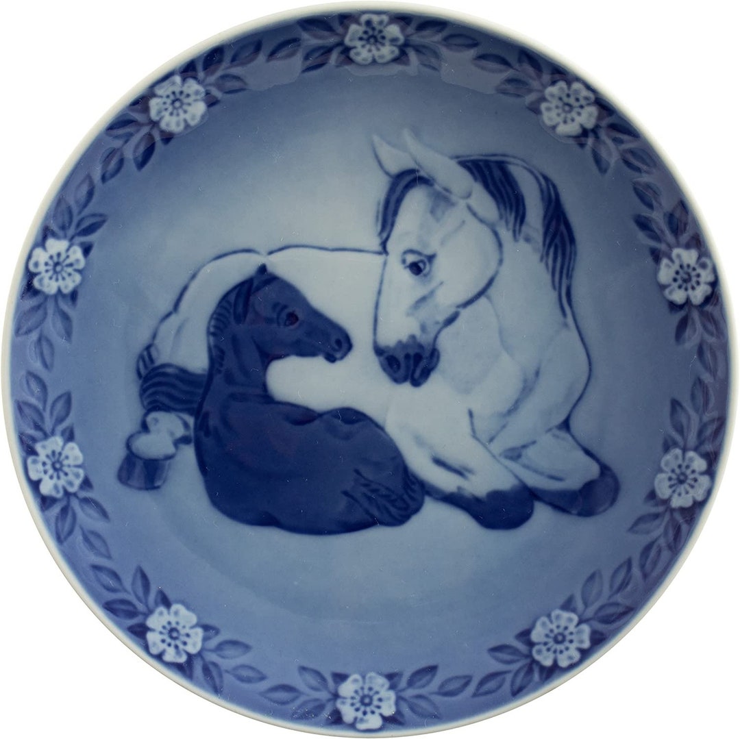 Royal Copenhagen Porcelain - Mare With Foal - 1980's Royal Copenhagen ...