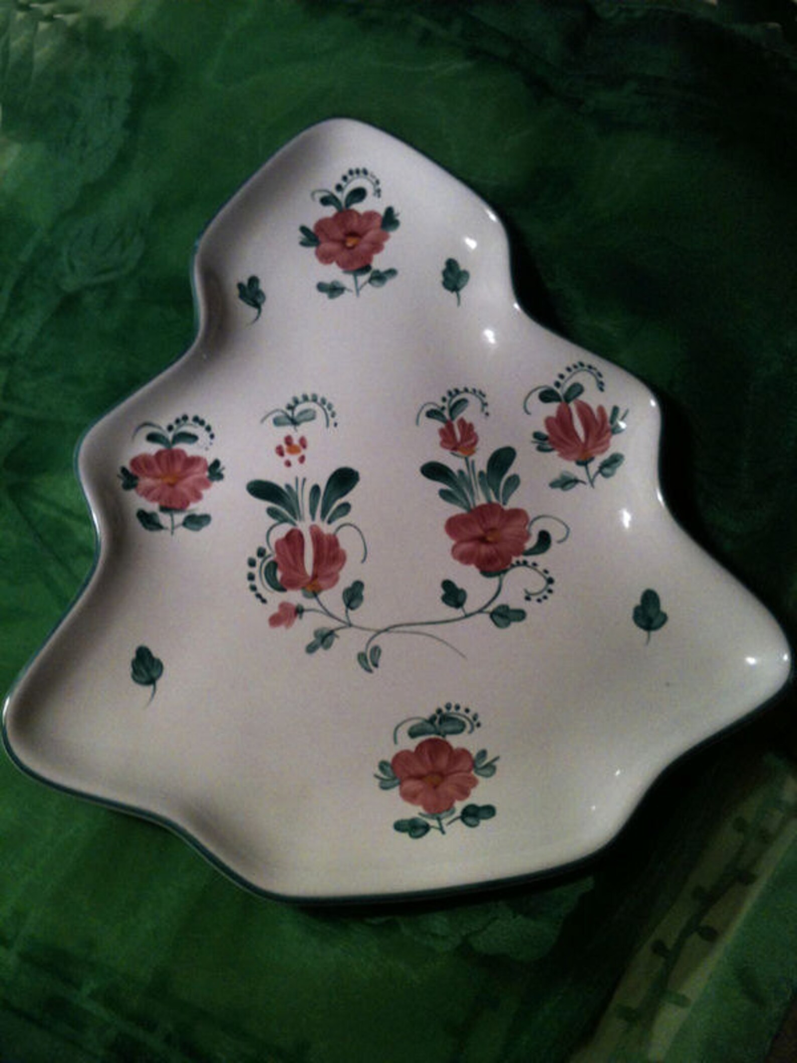 Herend Pottery Hungary Village Pottery Handpainted Floral - Etsy
