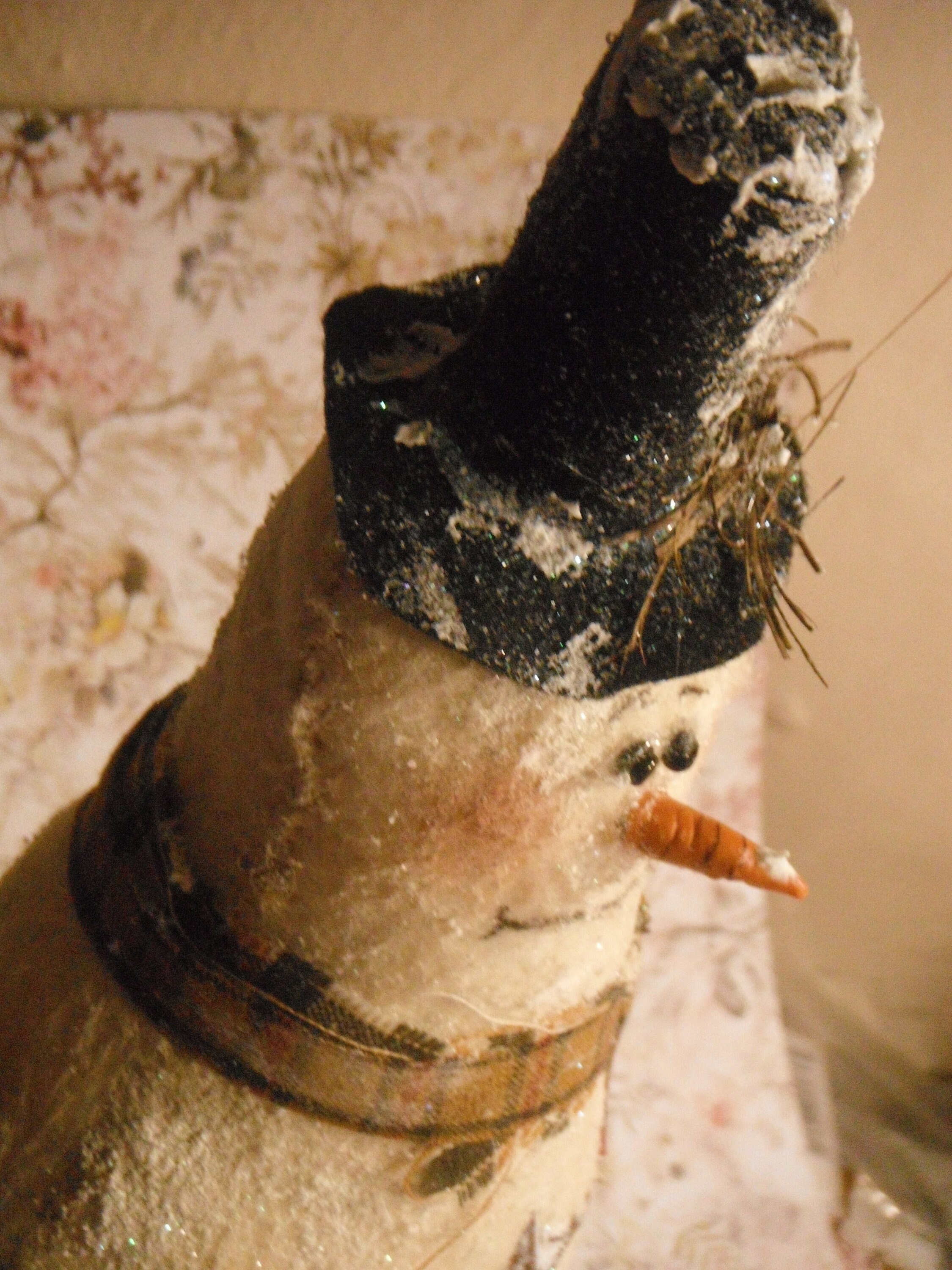 Fred the Frosty Rustic Primitive Hand Sewn Snowman/farmhouse Decor/xmas ...