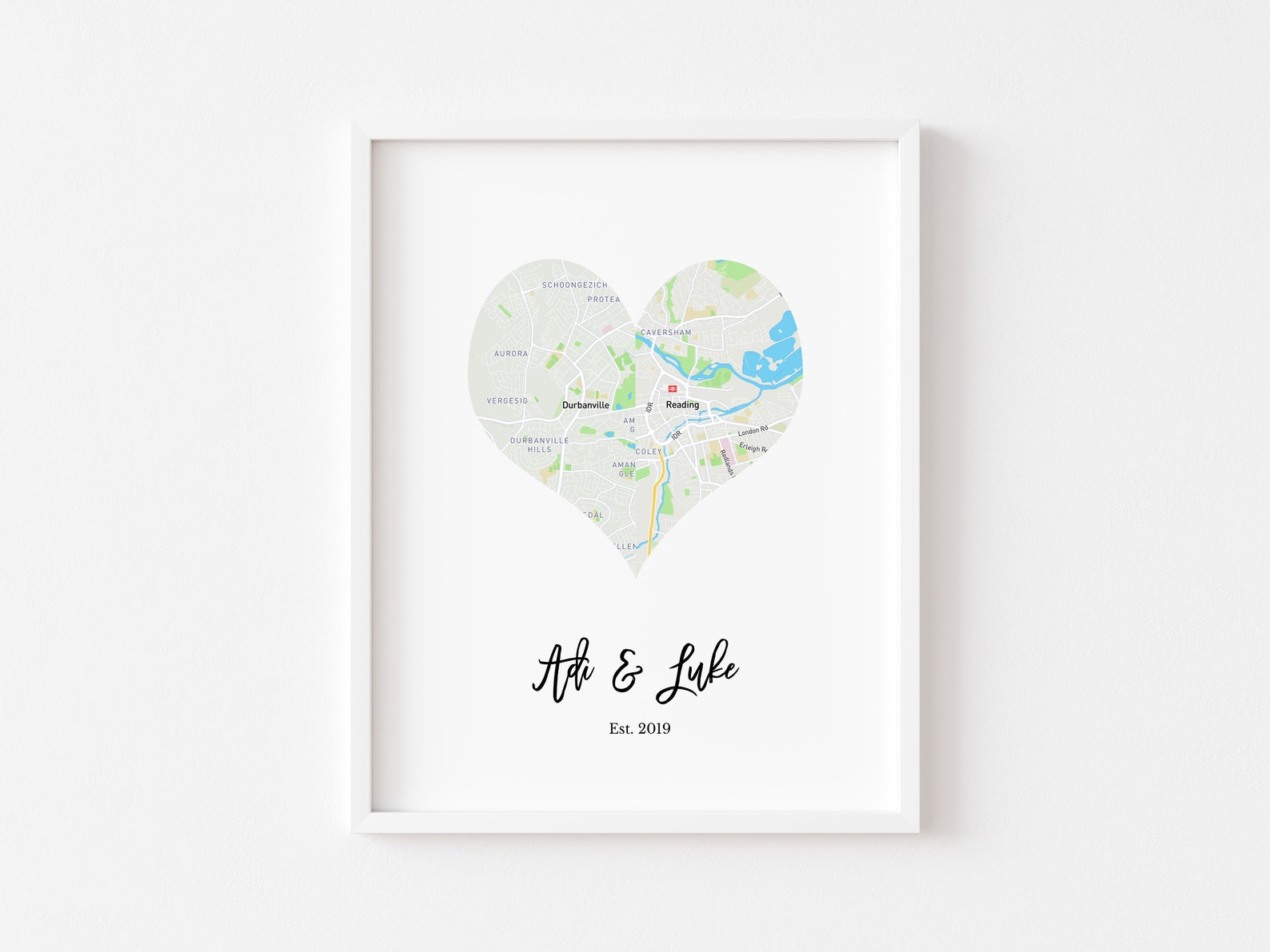 Map Wedding Gift Wedding Gift Ideas Wedding Gift | Etsy