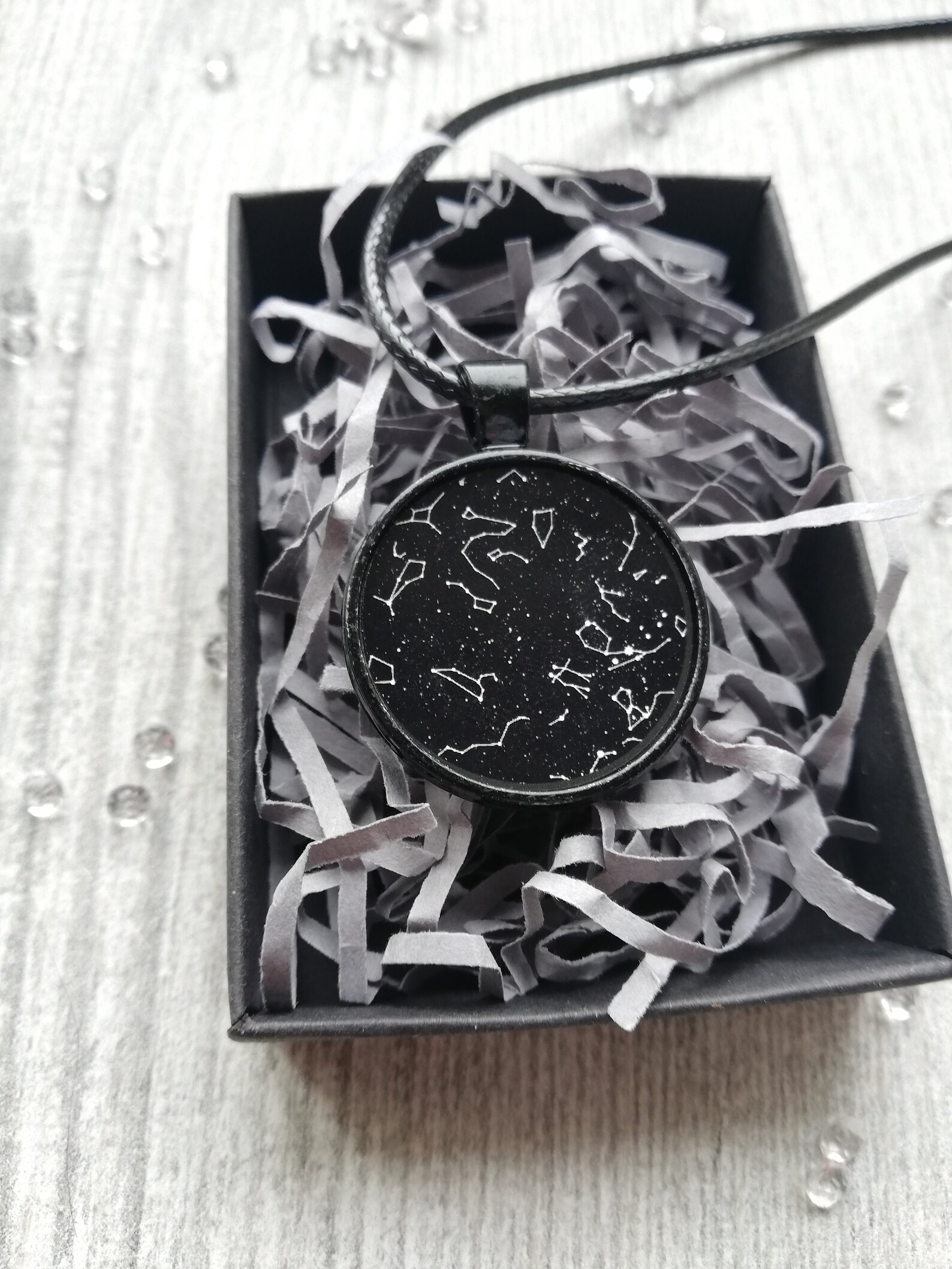 Personalised Star Map Necklace Custom Star Map Jewellery | Etsy