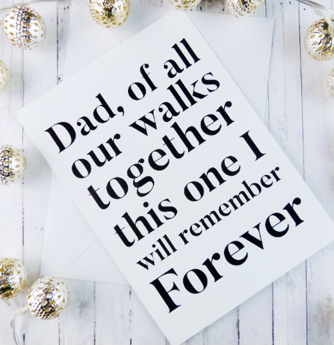 Father of the Bride Card, Father of the Bride, Dad Wedding Card, Gift ...