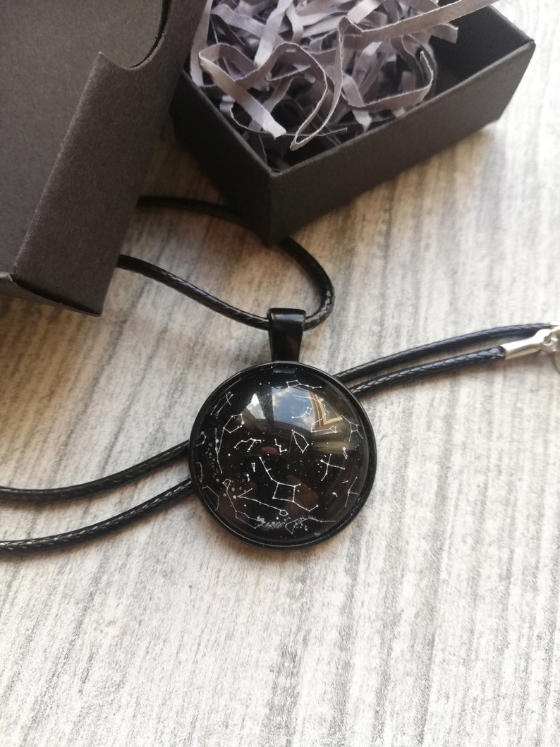 Personalised Star Map Necklace Custom Star Map Jewellery - Etsy