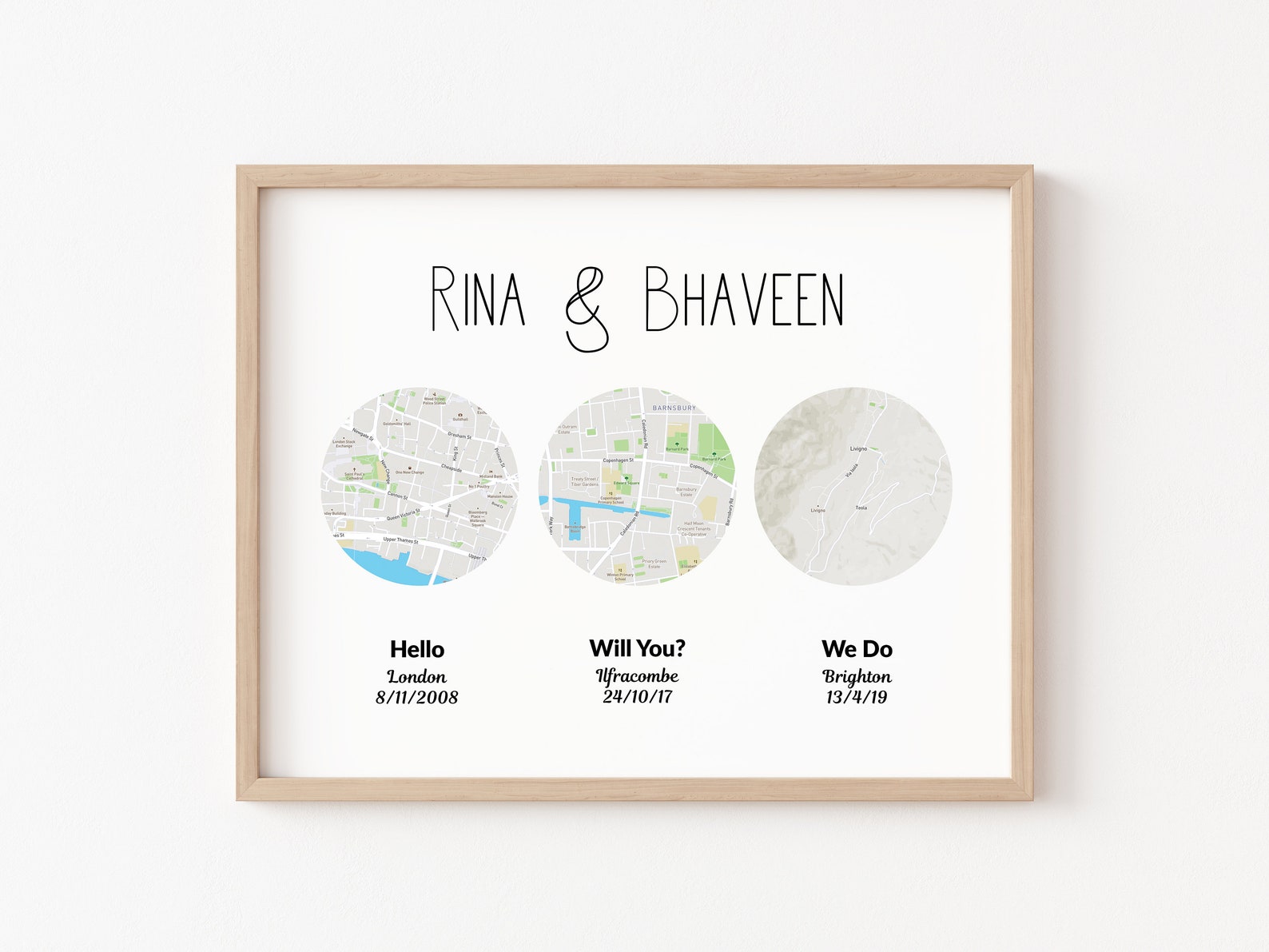 Map Engagement Gift Engagement Map Gift Map Engagement Gifts - Etsy