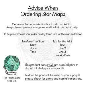 Download Custom Star Map Print Star Map Personalised Print | Etsy