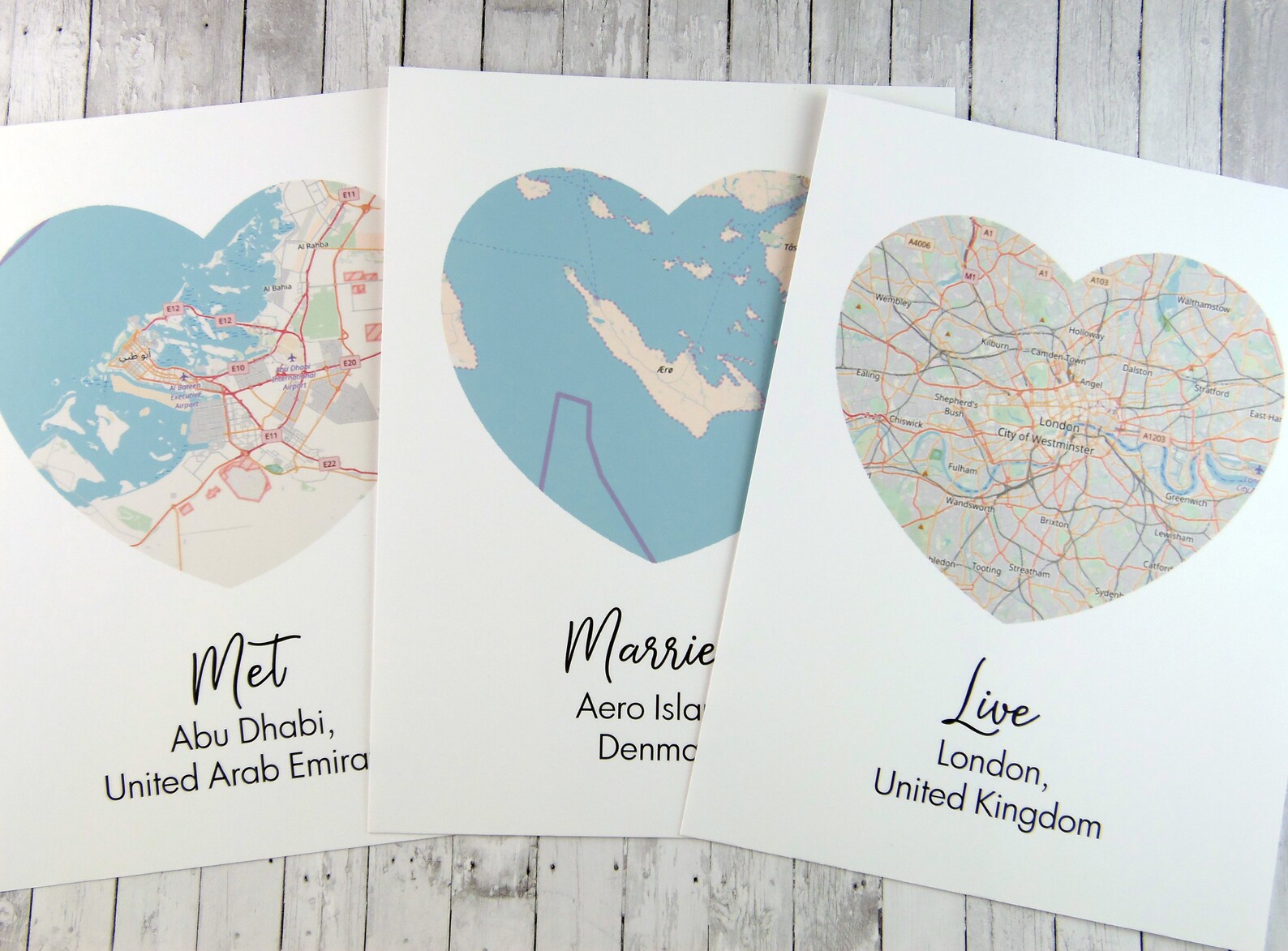 Map Engagement Gift Engagement Map Gift Map Engagement Gifts - Etsy